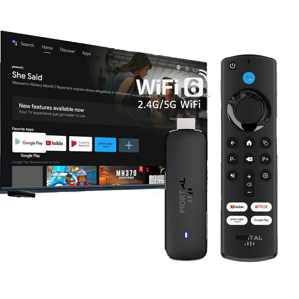 Q8 Android14 TV Stick 8K 4K видео Wifi6 потоковое медиа Allwinner H313 четырехъядерный Bluetooth голосовой пульт дистанционного управления бесплатно и в прямом эфире