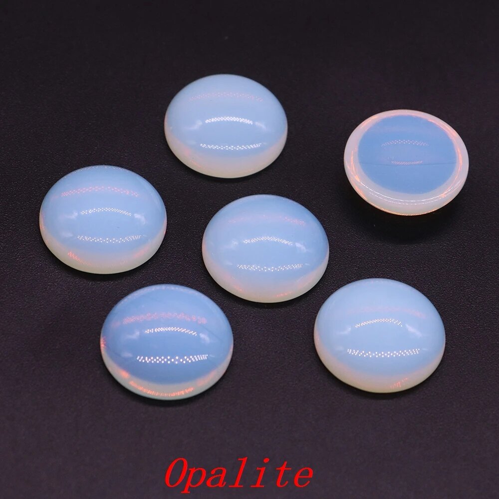 5 шт./лот, кабошон из натурального камня с круглой плоской задней частью, 6, 8, 10, 12, 14, 16, 18, 20, 25 мм, полудрагоценный агат, камея для изготовления ювелирных изделий своими руками