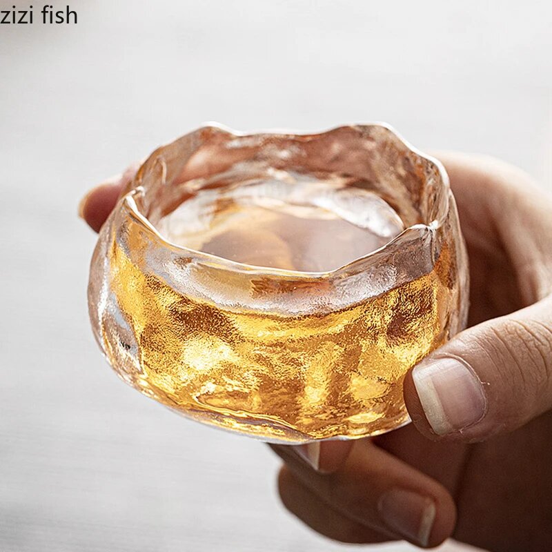 Стеклянная чашка для чая, Цвет: A Transparent, 6x4x4 см, 50 мл