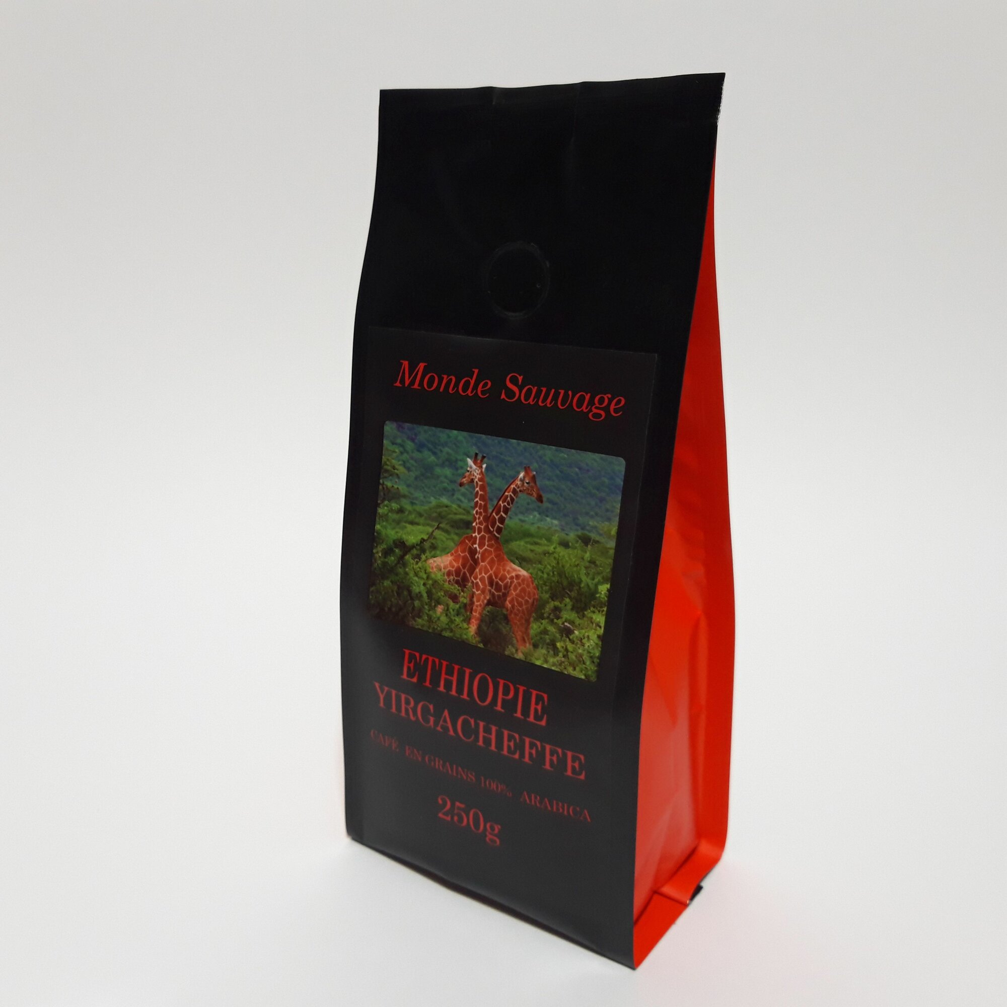 Кофе в зернах Монд Саваж Эфиопия Иргачефф 250г