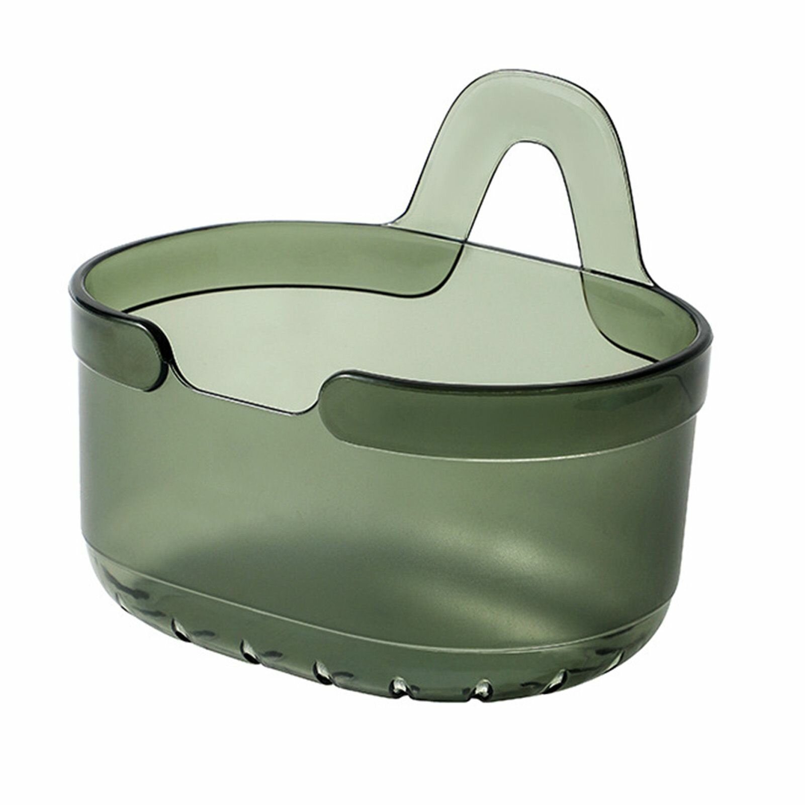 Настенная корзина для хранения, нижнее дренажное отверстие, настенный органайзер с крючком для кухни, ванной комнаты, зеленый