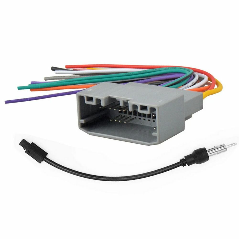 Автомобильный Стерео Радио Кабель-Адаптер Жгут Проводов и Антенна Для Jeep Dodge Wrangler