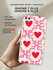 Чехол на Apple iPhone 7 Plus / Айфон 7 Плюс с принтом "Hearts and ribbons 1 - 14...