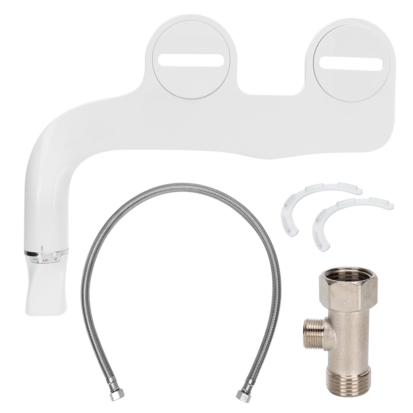 Насадка для сиденья унитаза-биде G1/2, двойной распылитель