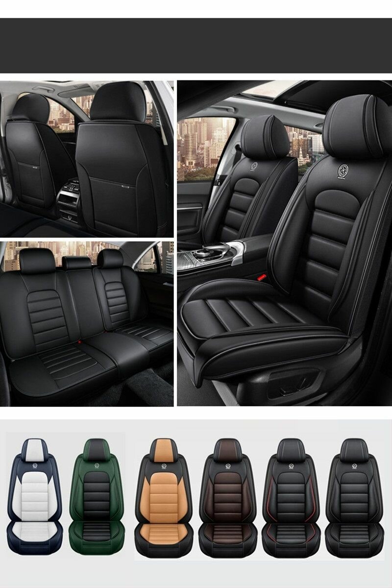 Чехлы для автомобильных сидений авточехлы Для Subaru Forester 1999-2025 комплект Чёрный