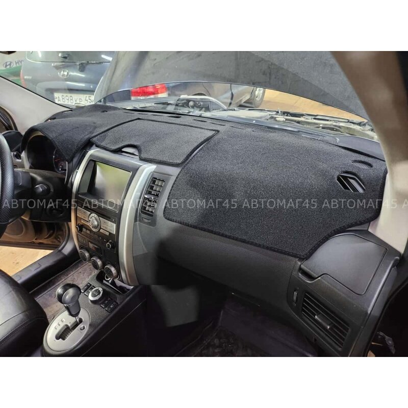 Накидка на панель Nissan X-Trail Ниссан Х-Трейл 2007-2014г кузов T31 карпет Maximal