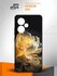 Чехол на Honor 400, Хонор 400, накладка, силиконовый, противоударный, с картинко...