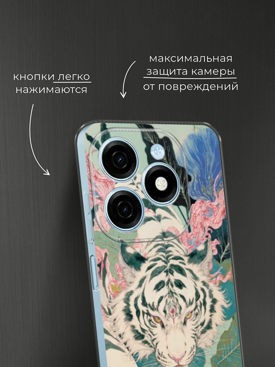 Чехол на Tecno Spark 20 / Текно Спарк 20 с принтом "Охотник" — фото 1