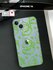 Чехол на Apple iPhone 14 / Айфон 14 с принтом "Зеленый Гринч 3"