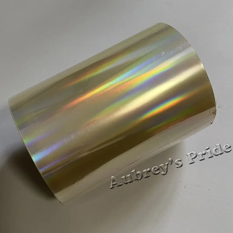 Голографическая фольга для горячего тиснения suruech Plain Rainbow 8CM