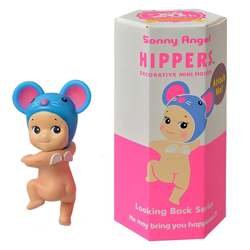 Sonny Angel HIPPERS Мышонок, Розовый, Random 1 Pcs-6