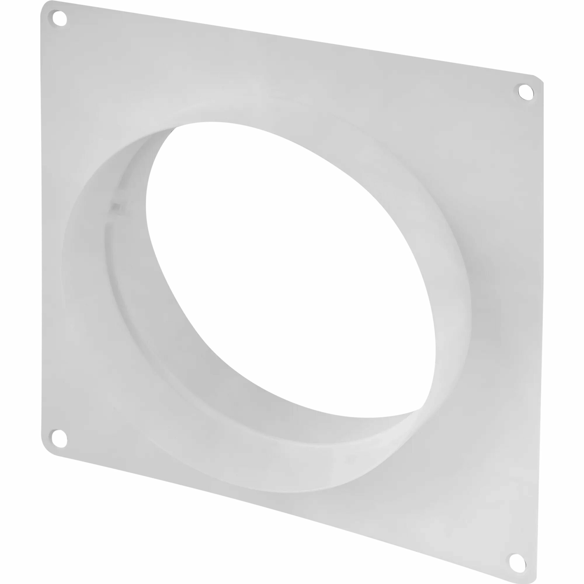 Equation Пластина настенная с соединителем для круглых воздуховодов D150 мм из пластика