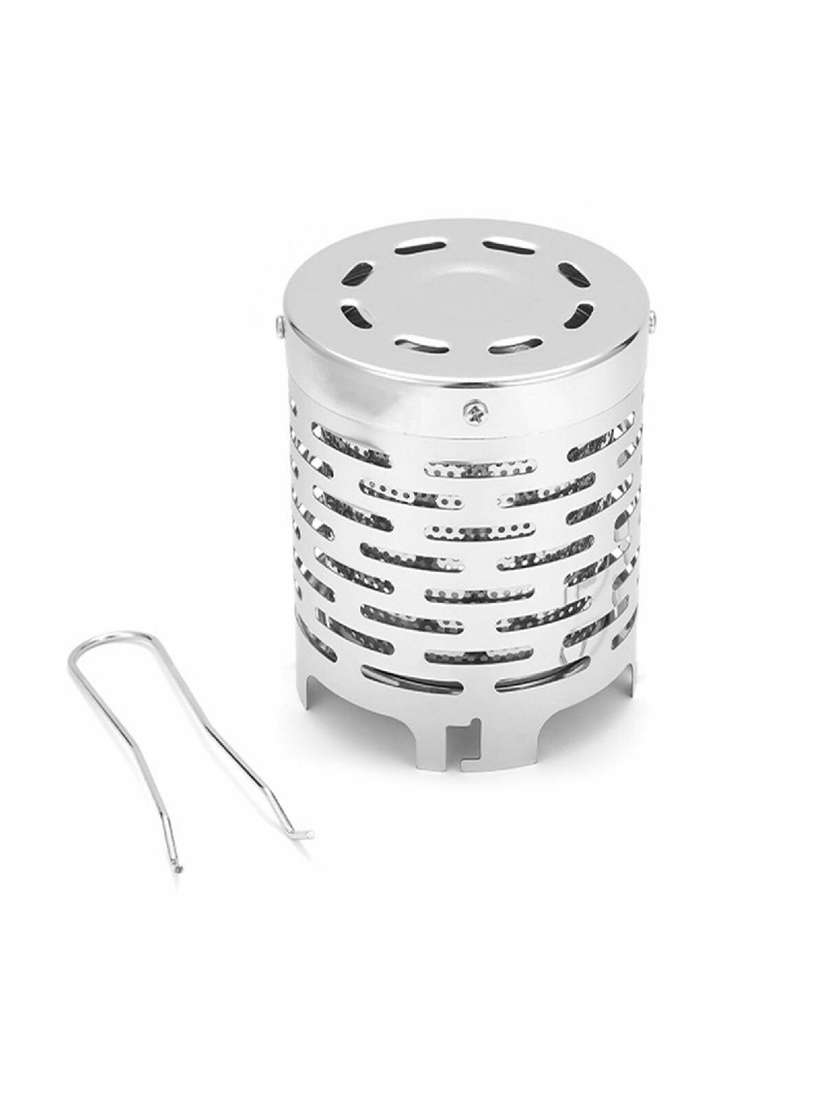 Компактные уличные обогреватели, Портативные Небольшие камины для барбекю, походная печь