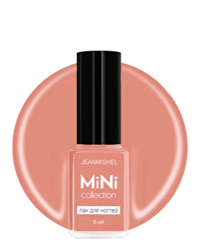 Jeanmishel Mini Collection Лак для ногтей 6 мл. №138 нежно-персиковый