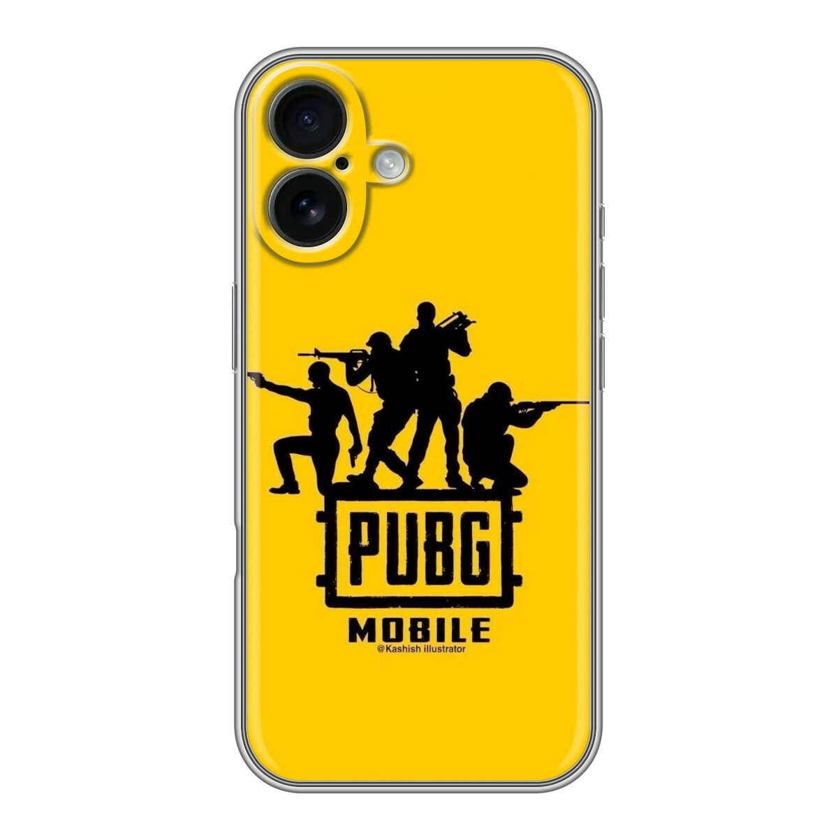 Чехол для Iphone 16 с принтом Для мальчиков PUBG (Айфон 16) — фото 1