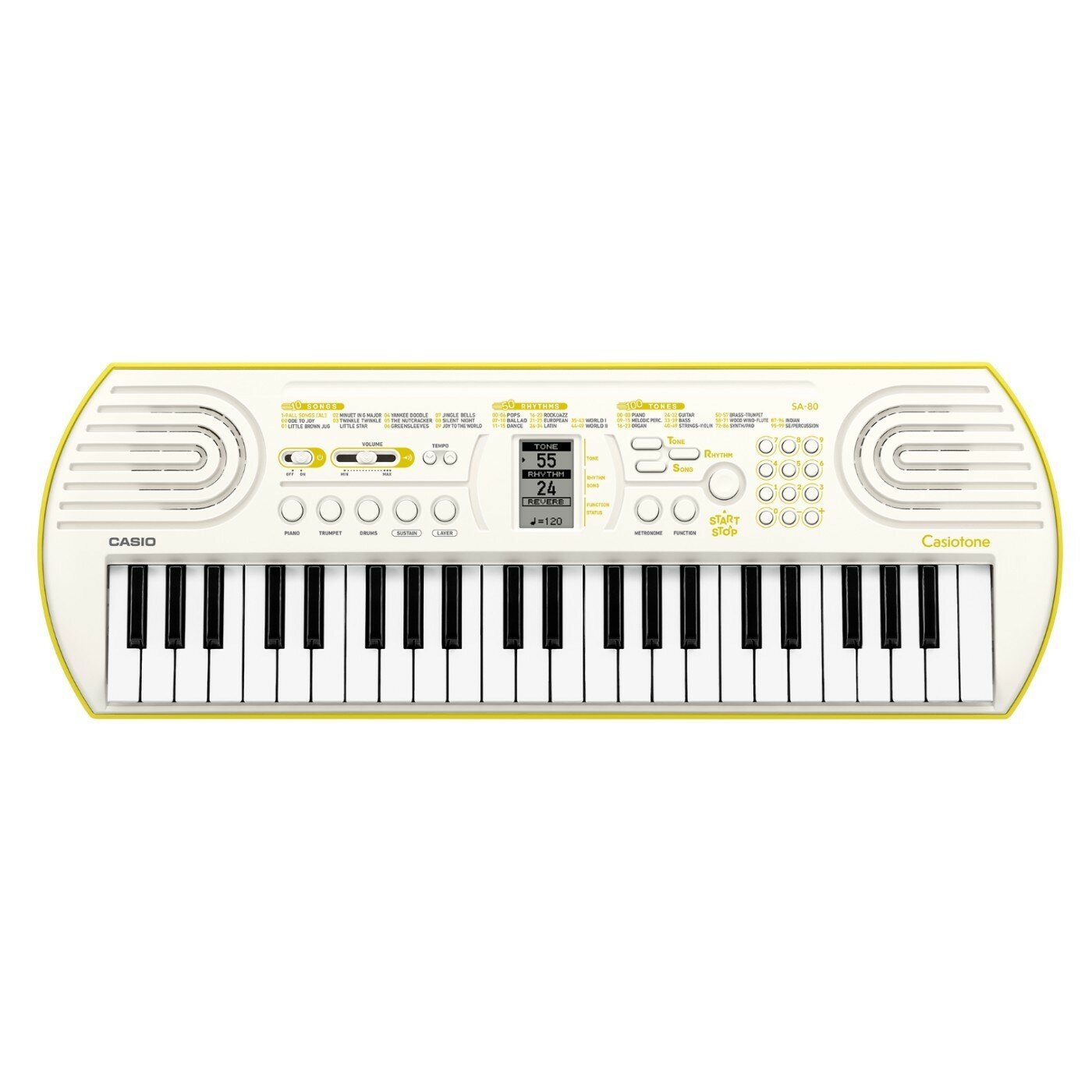 SA-80 Casiotone Синтезатор 44 клавиши, Casio
