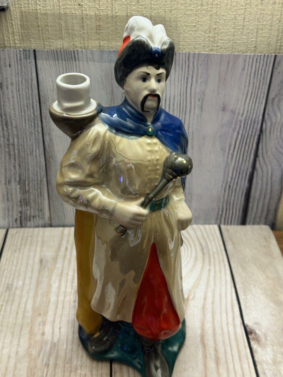 Статуэтка Штоф Богдан Хмельницкий Фарфор Зкх ссср 70 годы Винтажная