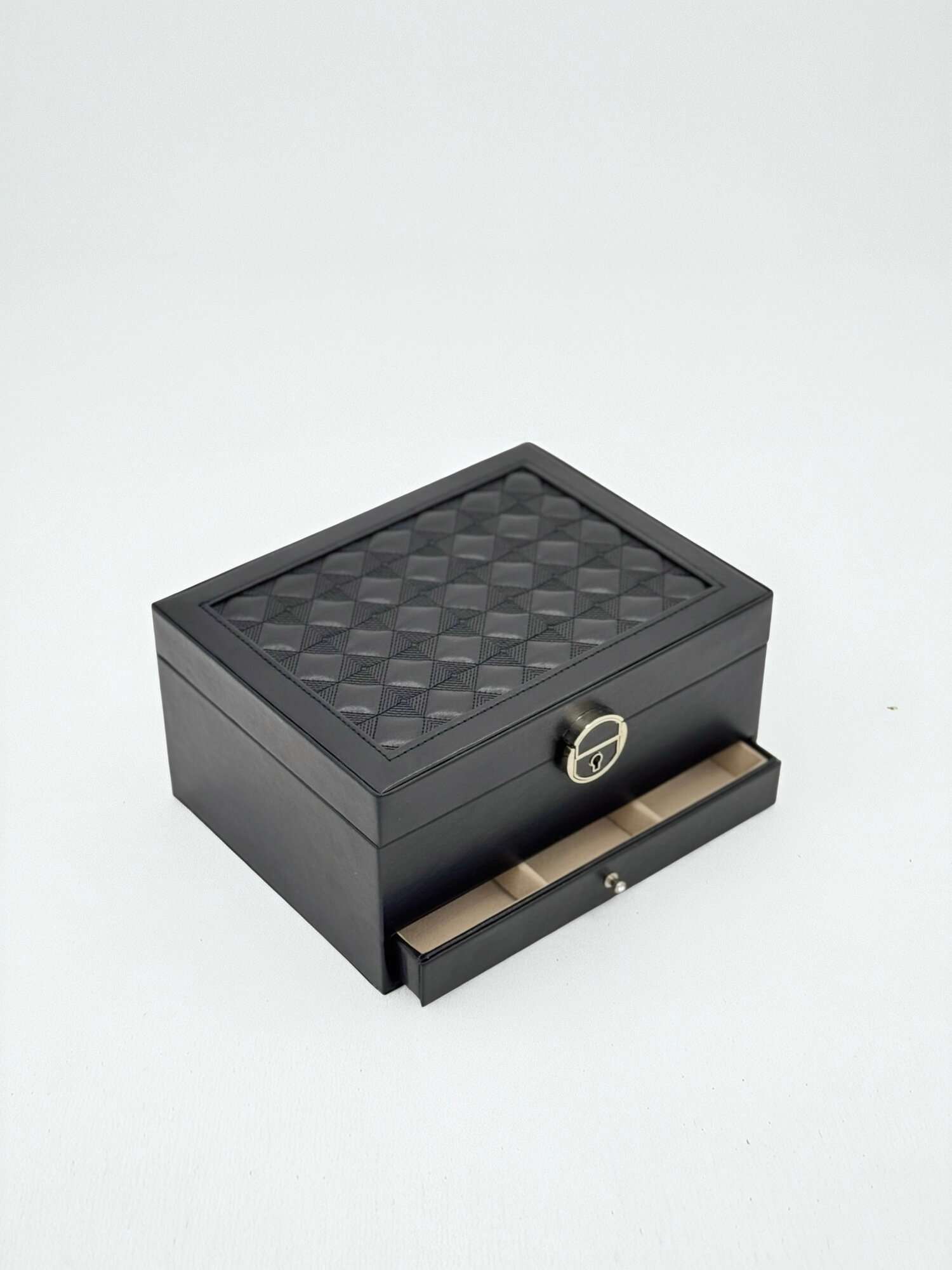 Шкатулка для украшений с замочком, коробочка для украшений