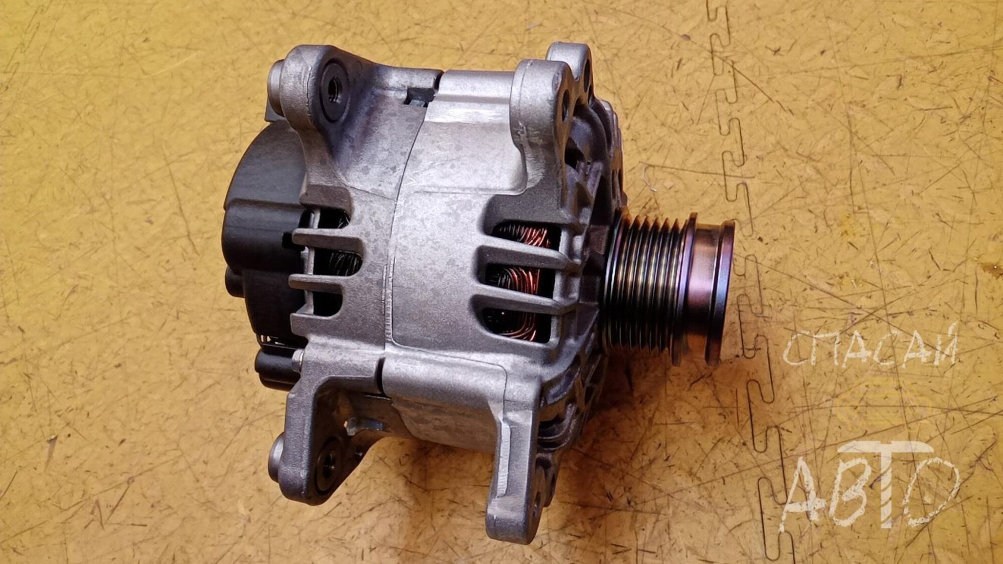 Генератор VAG 04E903015G, для Skoda Octavia A8, серый (запчасти и комплектующие)