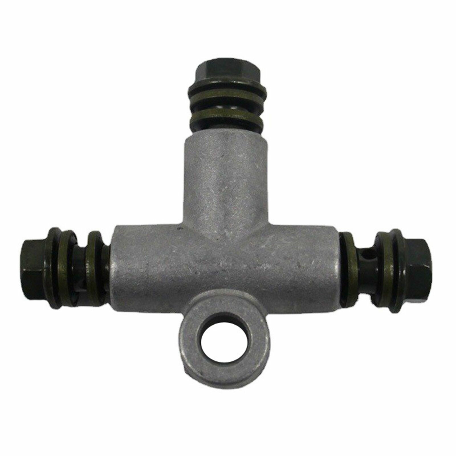 Адаптер шланга Гидравлический 3-ходовой адаптер тормозного шланга Трубная муфта Тройник Болт 10 мм для внутреннего диаметра отверстия 8,5 мм Мотоцикл ATV