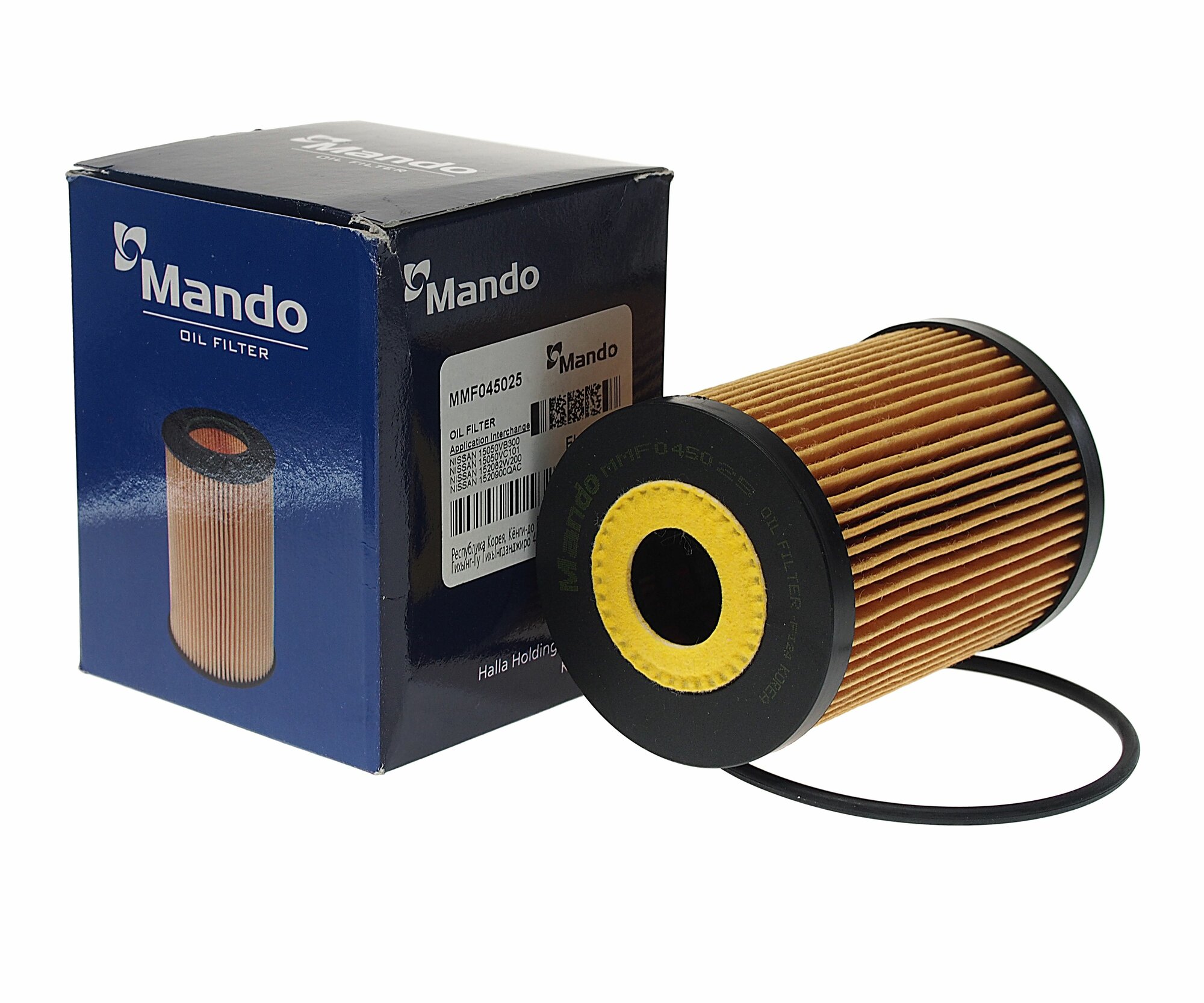 Фильтр масляный OPEL Movano RENAULT Master 3 NISSAN Terrano, Patrol (00-) (3.0 D) MANDO / Арт. MMF045025