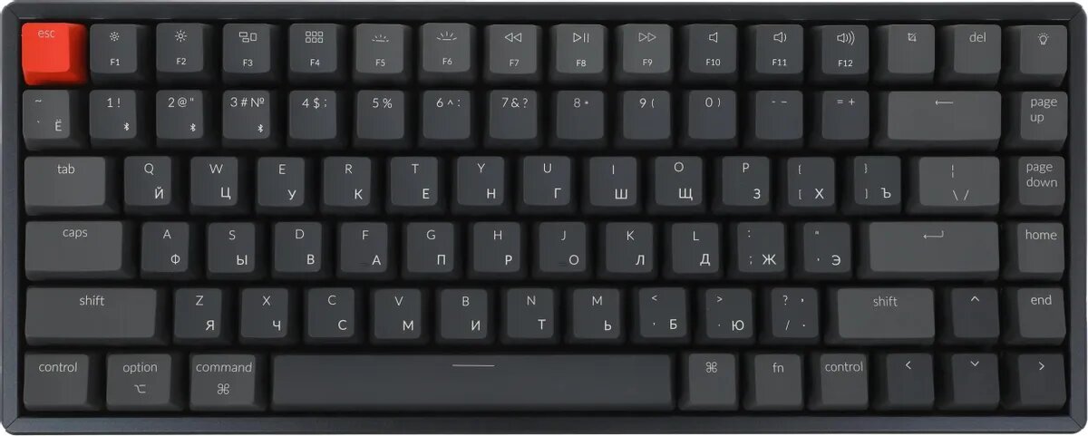 Клавиатура KEYCHRON K2-C2H, серый