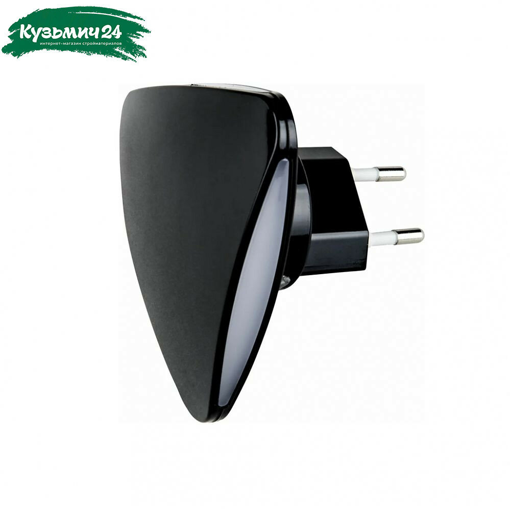 Светильник-ночник Uniel DTL-320 Треугольник с фотосенсором, пластик, черный