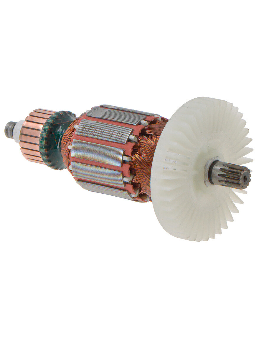 Ротор (Якорь) (L-118 мм, D-35 мм, 12 зубов, прямо) для дрели-шуруповерта P.I.T. PBM10-C3