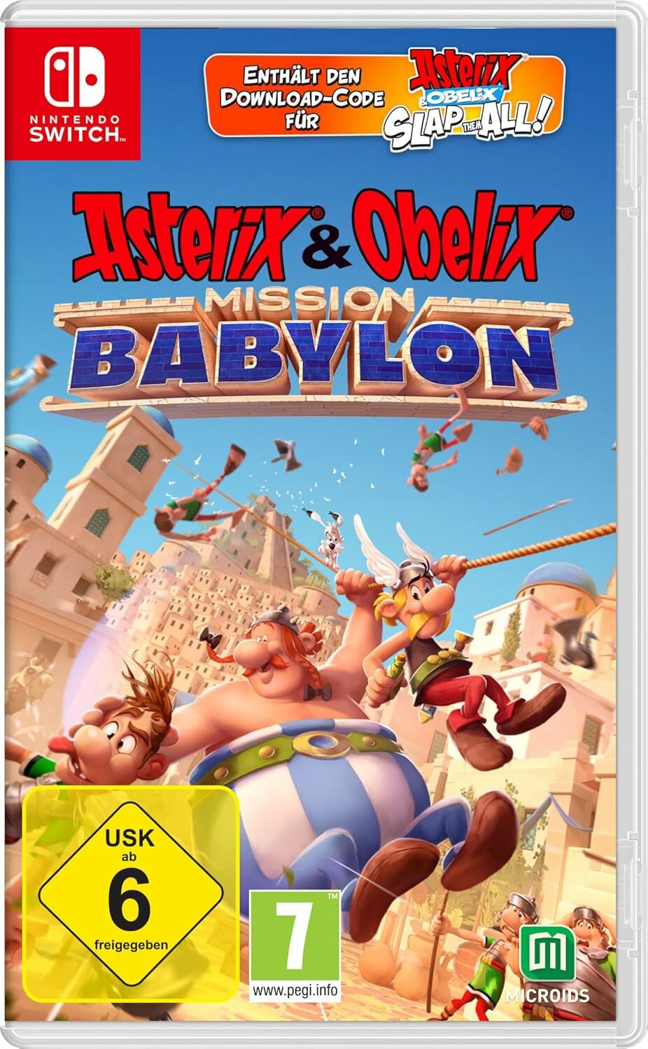 Asterix & Obelix - Mission Babylon для Nintendo Switch (русские субтитры)