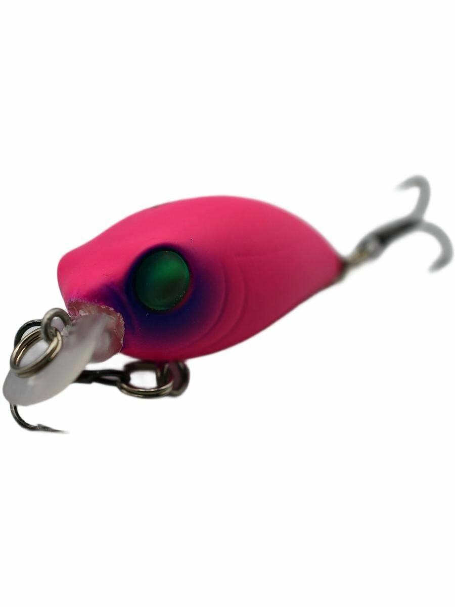 Воблер KOSADAKA Roger Mini 2.6г Плавающий Крэнк 32мм, 0.8-1м Для щуки, судака, окуня Phantom Collection