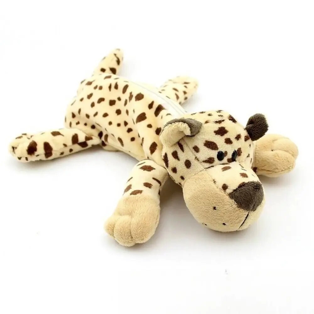 Плюшевый пенал Pencil Bags Leopard