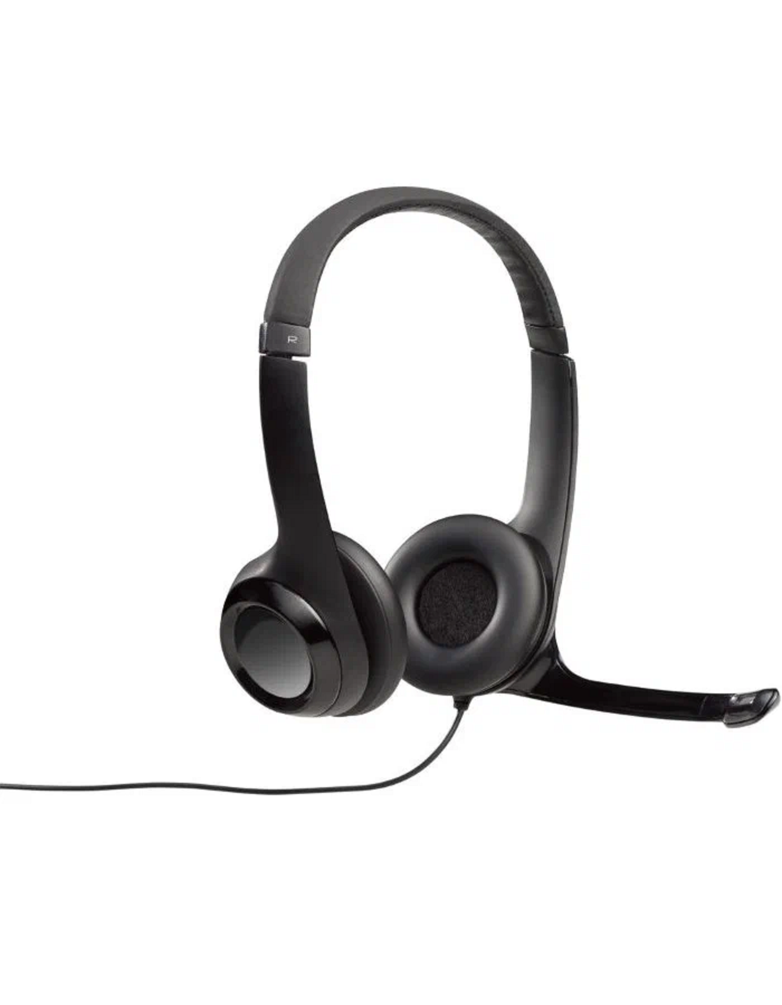 Гарнитура компьютерная Logitech H390, проводная, накладная, черная