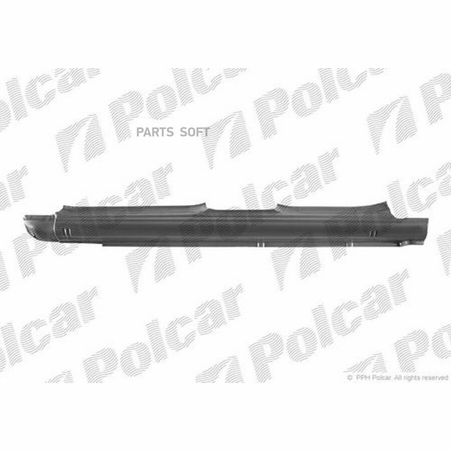 Порог правый BRAVO/BRAVA (182), 06.95-10.01 от официального дистрибьютора, POLCAR, артикул 3018421