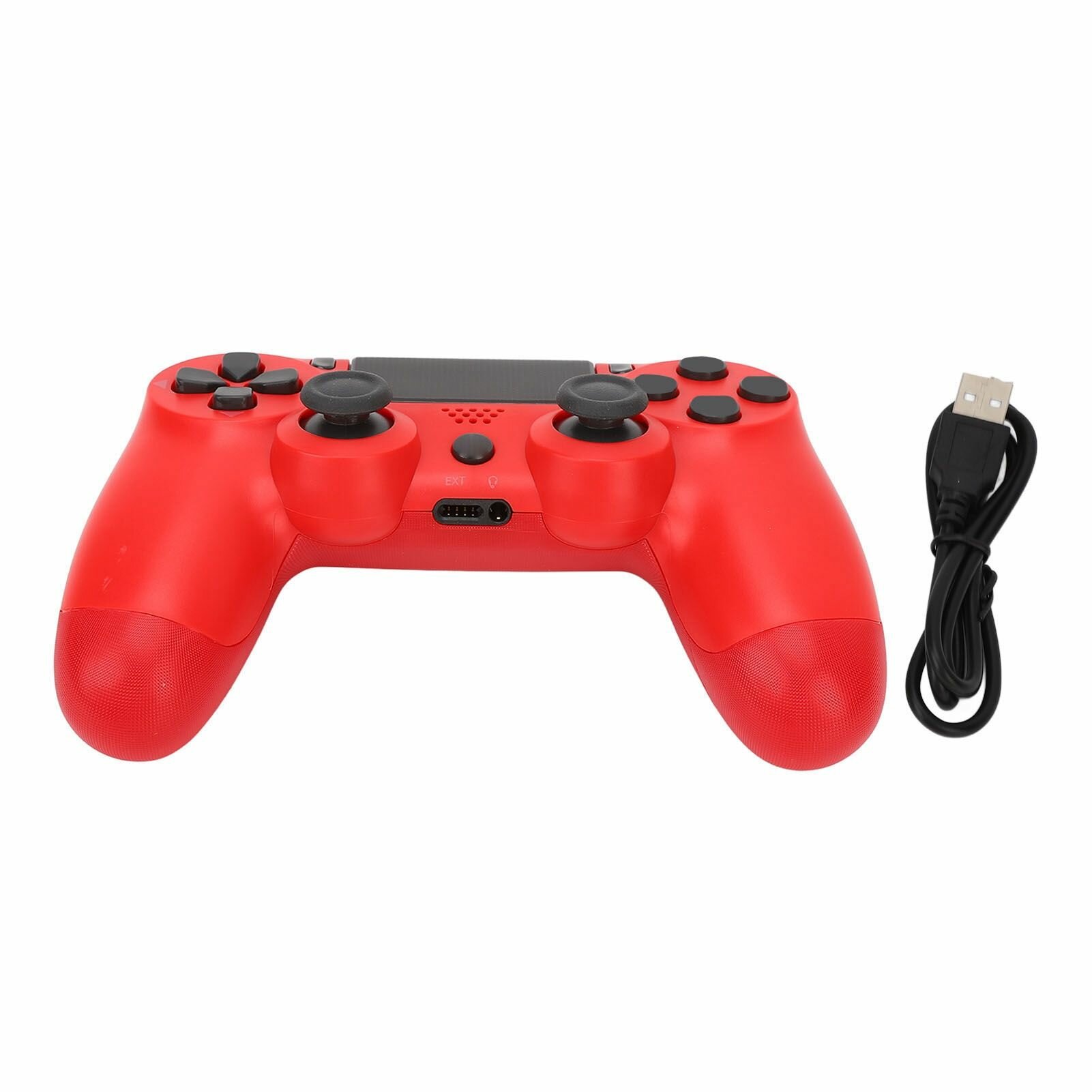 Беспроводной Bluetooth-геймпад для PS4, красный