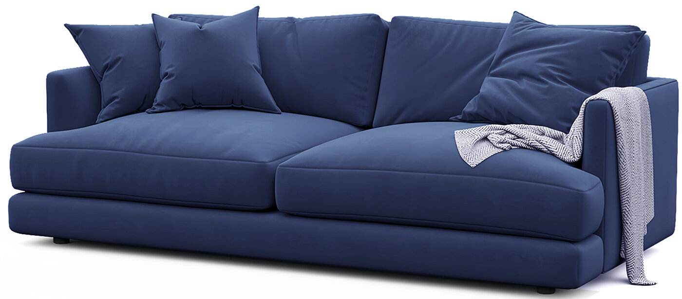 Диван еврокнижка Ибица, 5 подушек, Vivaldi 14