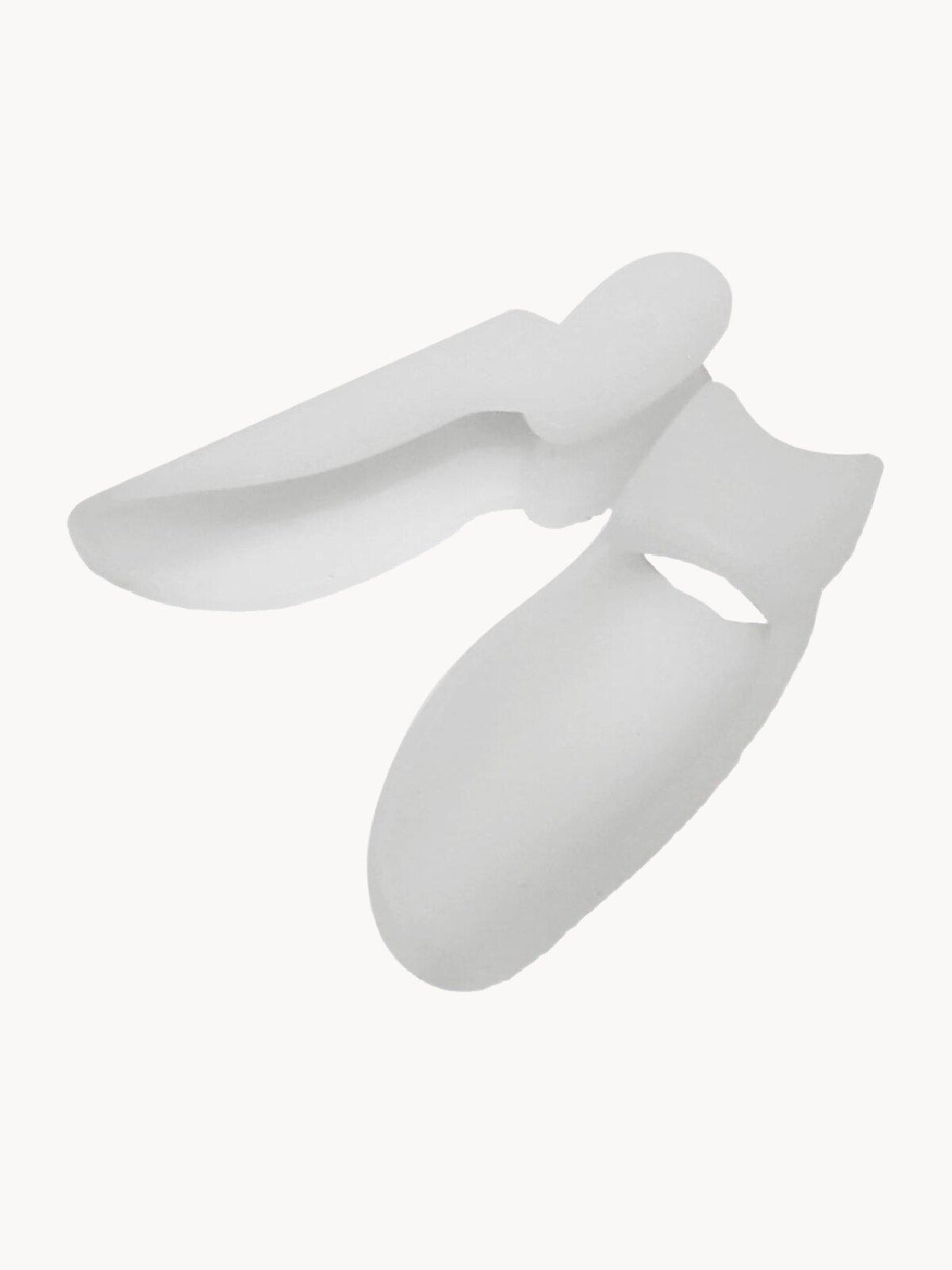 Вальгусная шина бандаж пальца ноги Межпальцевый корректор разделитель Защитные накладки на косточку большого пальца, 2шт