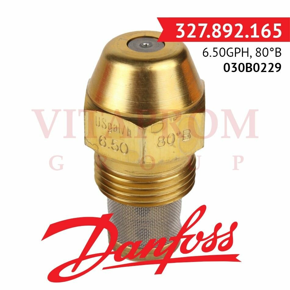 Форсунка Danfoss 6.50GPH, 80B, 030B0229 — фото 1