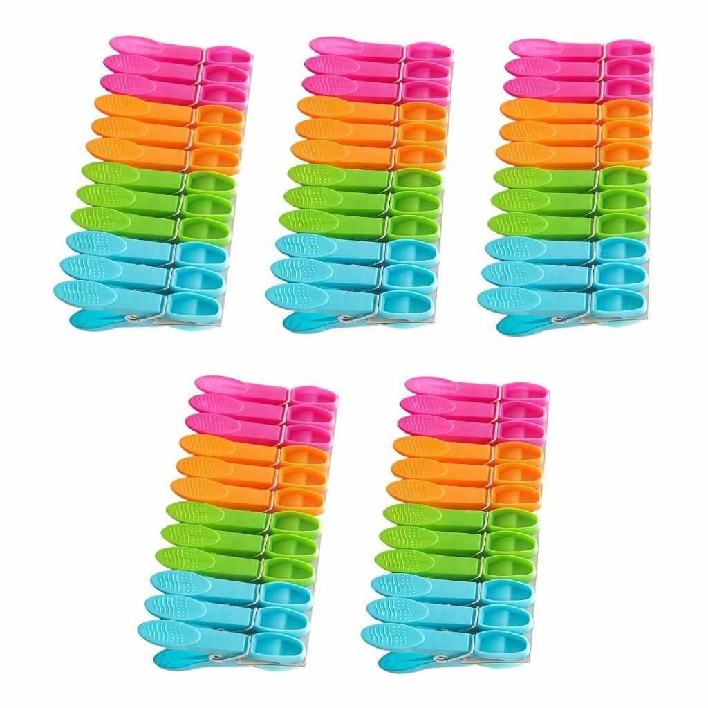 Пластиковые прищепки для белья, ветрозащитные и сушильные прищепки для белья, пластиковые зажимы для путешествий-60 шт