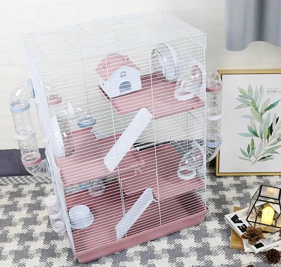 Клетка для хомяка, джунгариков и грызунов большая с лабиринтом