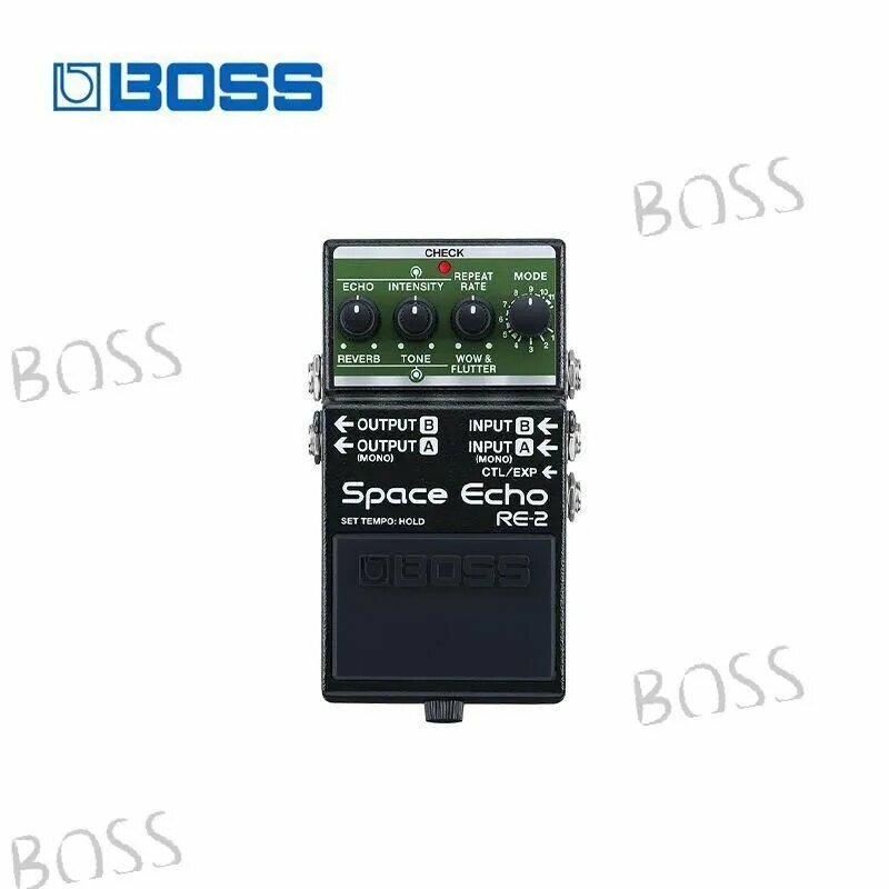 BOSS RE-2 Процессор пространственной задержки эха и реверберации Педаль Аксессуары для гитары