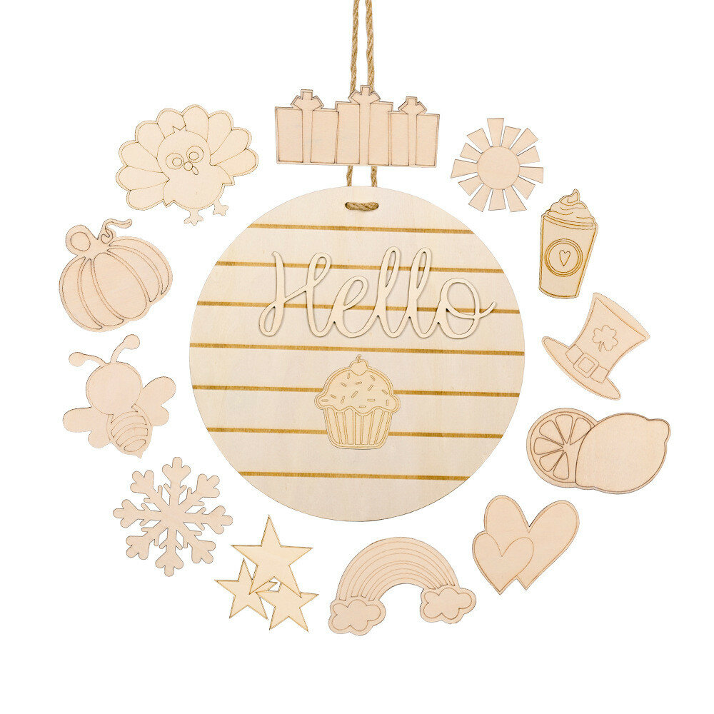 Creative color дверь знак подвесной украшение для стильного домашнего декора