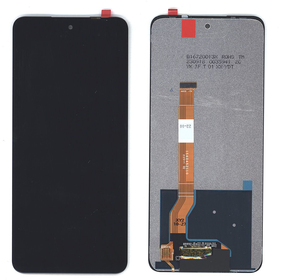 Дисплей (матрица + тачскрин) для смартфона Realme C55 (RMX3710) (черный)