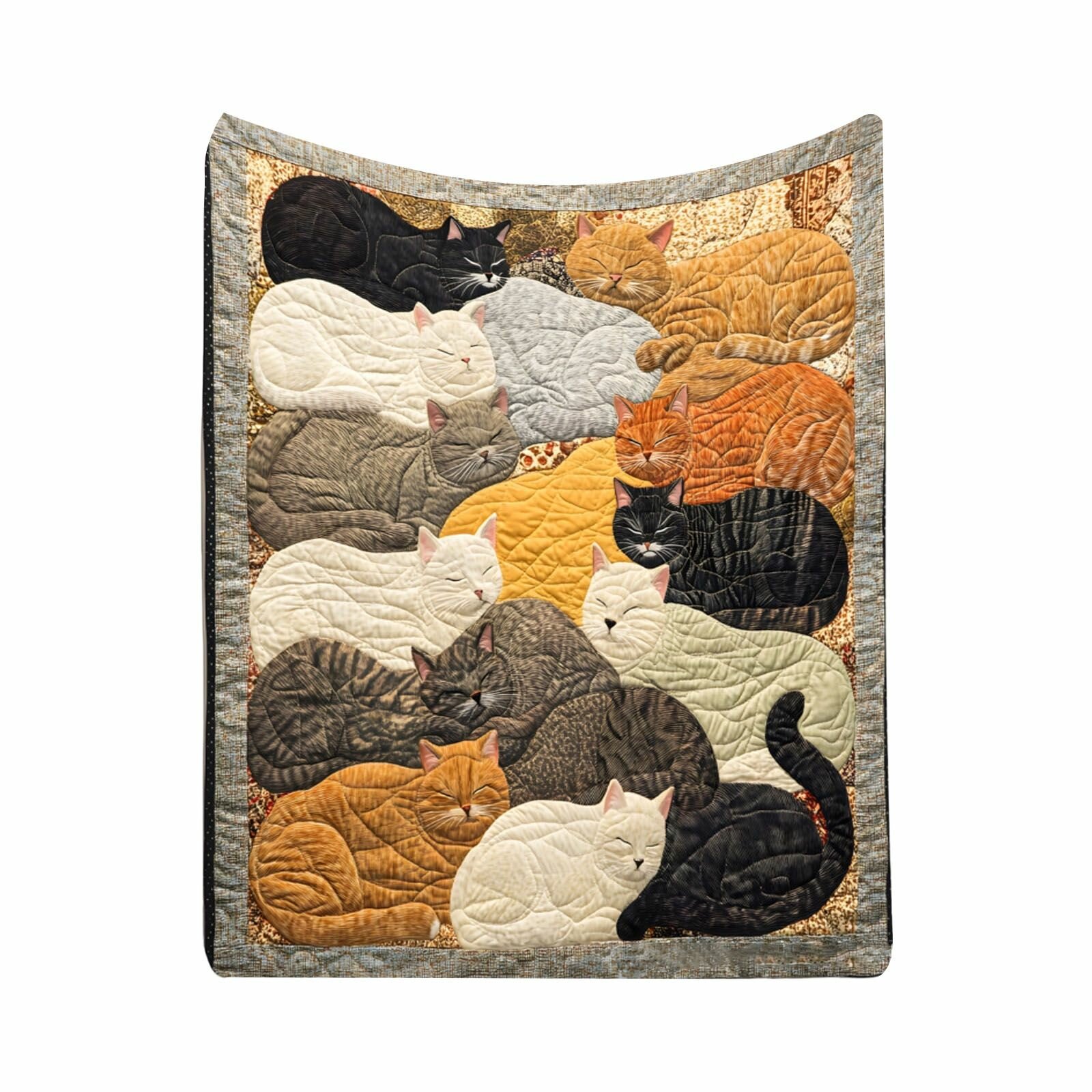 Клетчатое фланелевое одеяло с петухом комфортное пригодное для машинной стирки отличный подарок