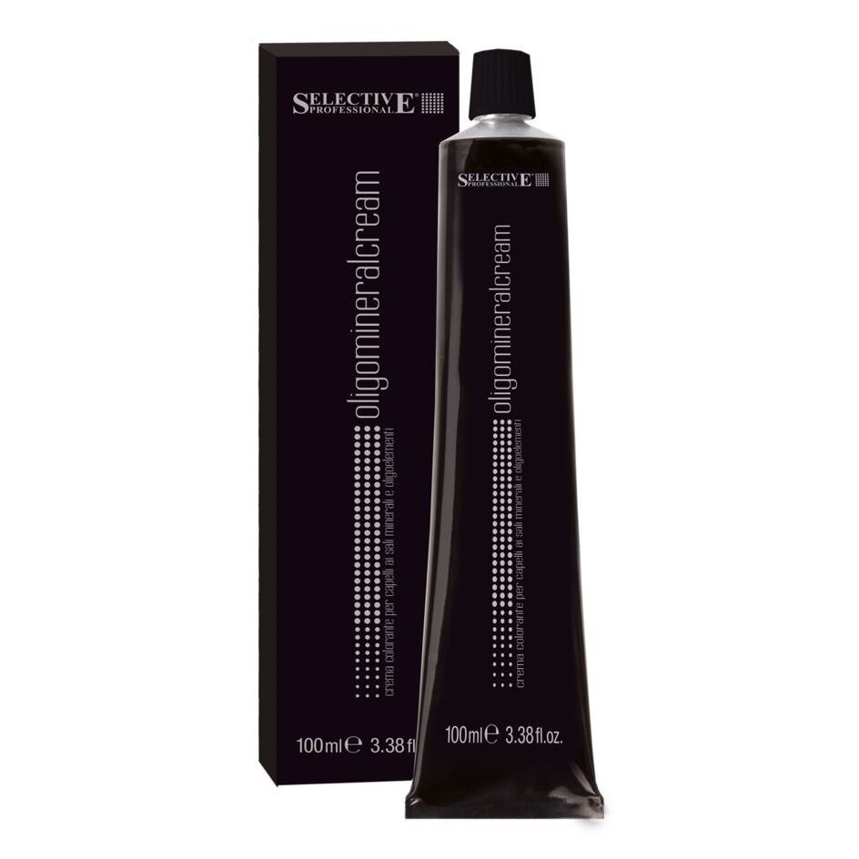 SELECTIVE PROFESSIONAL Крем-краска OLIGO MINERAL CREAM 5.7 светло-каштановый фиолетовый, 100 мл