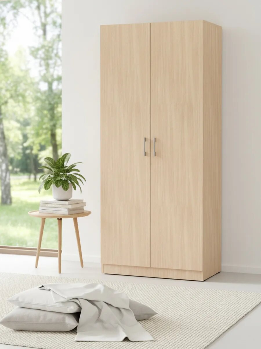 Шкаф FRESTER распашной для одежды с полками в прихожую и на балкон, от производителя