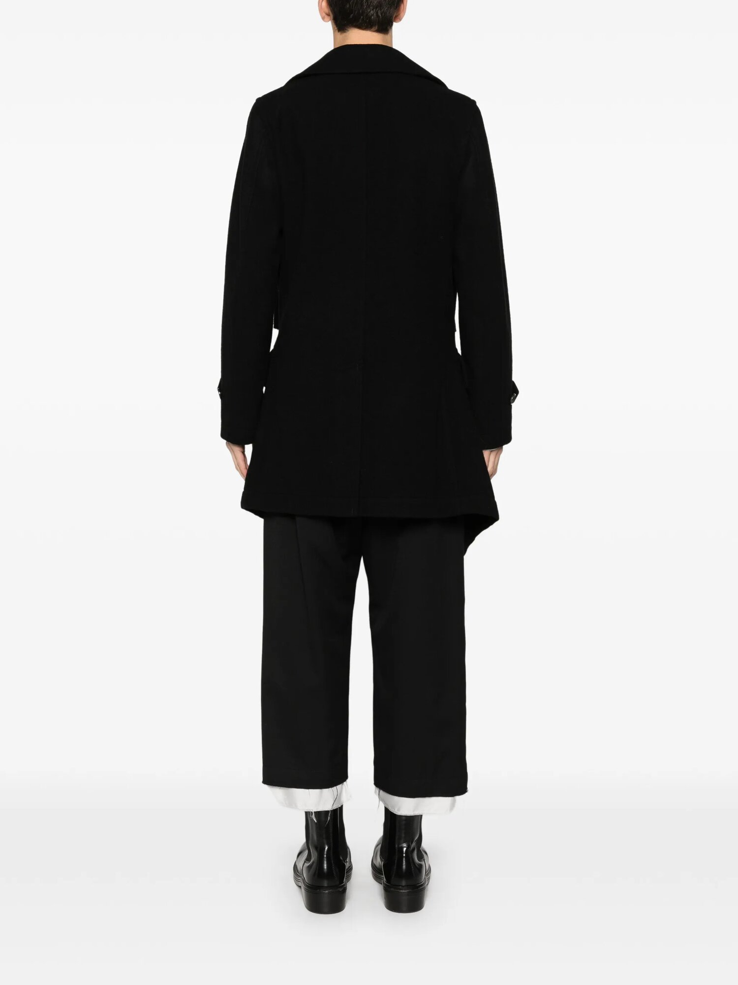 Пальто BLACK COMME des GARCONS, размер 50, черный — фото 1