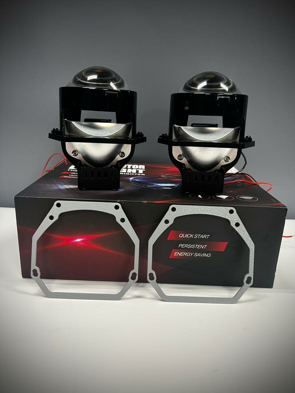 Би лед Bi-led линз для Москвич 3 2022-2025 / Светодиодные линзы на Москвич