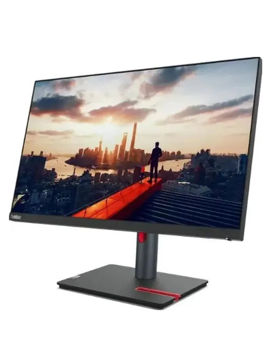 23.8" ThinkVision P24h-30 63B3GAT6UK черный 2560x1440