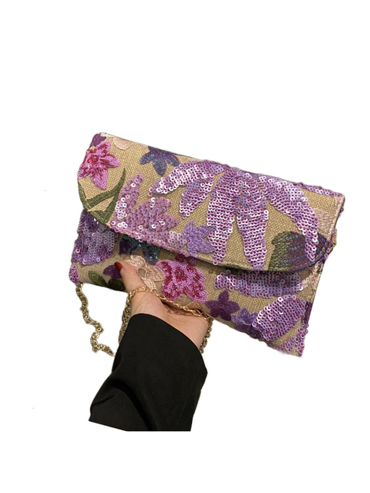 Клатчи премиум-класса из плетеной соломы, сумочка с вышивкой пайетками, легкая сумочка для летних мероприятий