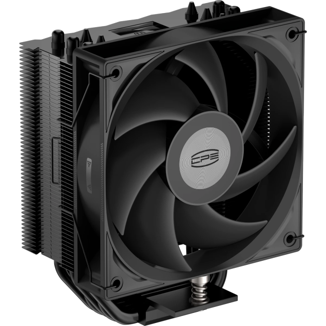 PcCooler RT500 Digital BK Кулер для процессора/ PCCooler RT500 Digital BK (240W, 4-pin PWM, LED temp, 152mm, Al/Cu, 5x